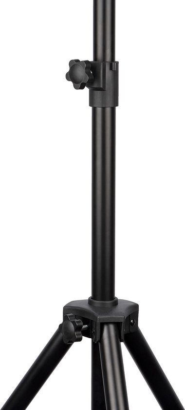 Faver Dartbordstandaard - Verstelbaar - Tri-Pod - Zwart - Staal | bol
