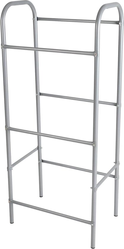 Grijs krattenrek voor 3 kratten - drankkrattenrek bier krat water ...