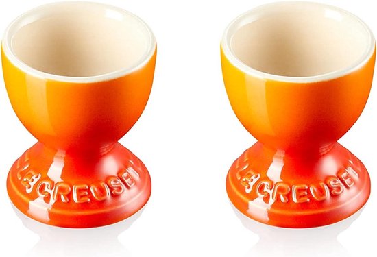 Set van 2 steengoed eierdopjes - 9 g - Afmetingen: 53 x 53 x 59 cm ...