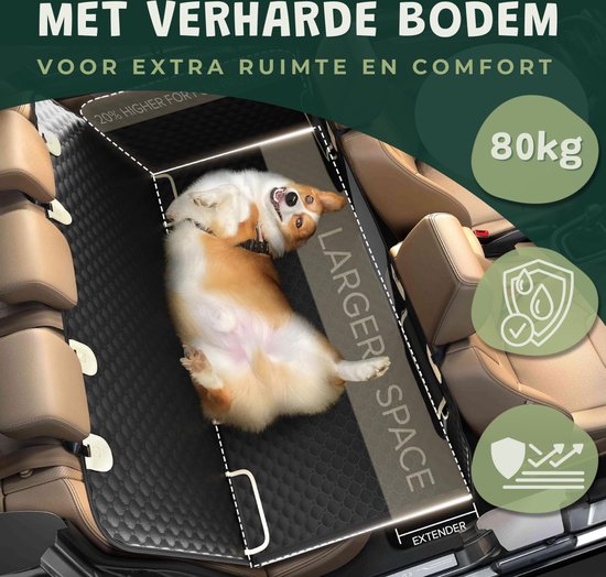 De Blaffende Kat Luxe Hondendeken Auto Achterbank en Kofferbak ...