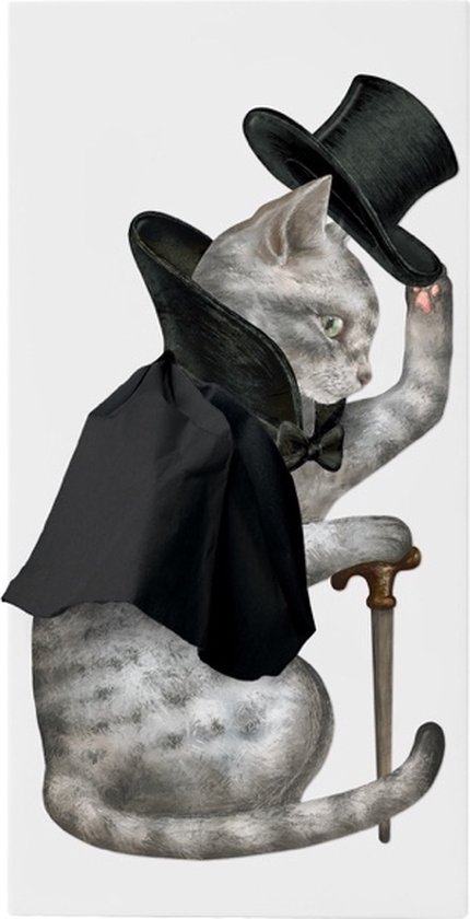 Spextrum Tissue Up Cat - tissuehouder - wit | bol