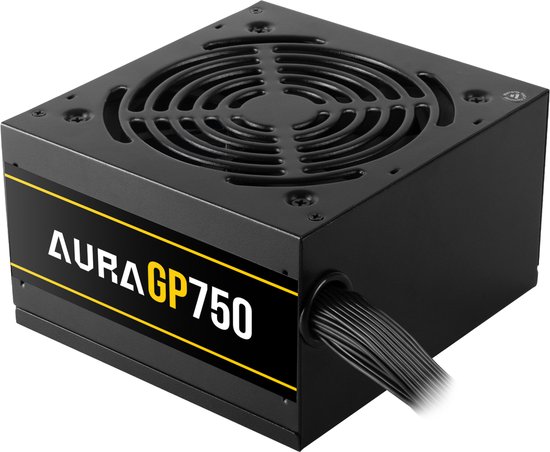 PC ATX Voeding Intern 750 Watt – 750W PSU Computer Power Supply Sleeved ...