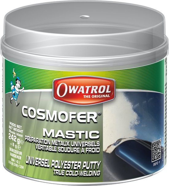 Cosmofer - Universele polyesterplamuur - Owatrol | bol