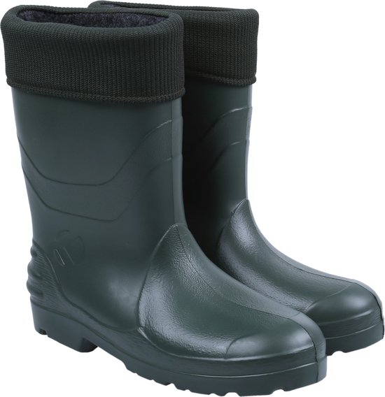 Olijfkleurige, geïsoleerde dames overschoenen KOLMAX | bol