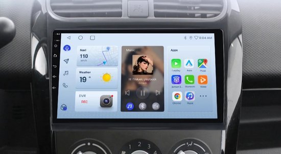 geschikt voor Opel Agila & Suzuki Splash Ritz | 2008 - 2014 | Carplay ...