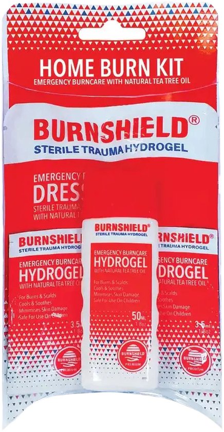 Burnshield - Home Burn kit - Brandwondenkit voor thuis - school ...