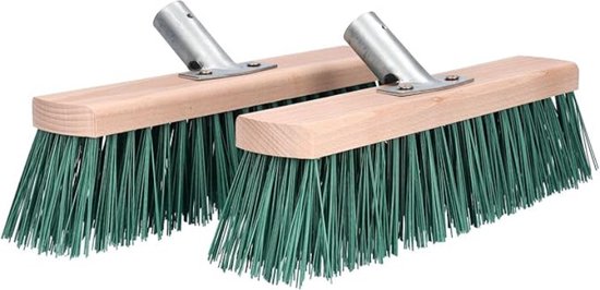 2x Straatbezem 30 Cm Voor Buiten: Wegen - Bestrating & Tuin - Duurzame ...