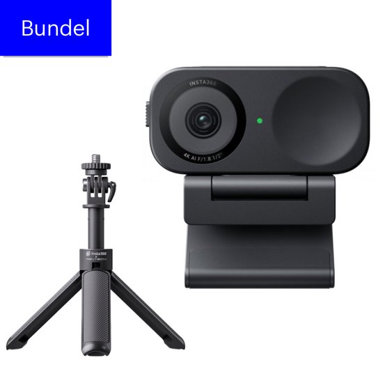 Insta360 Link 2C Stand Bundel - 4K Webcam met AI Facetracking - met ...