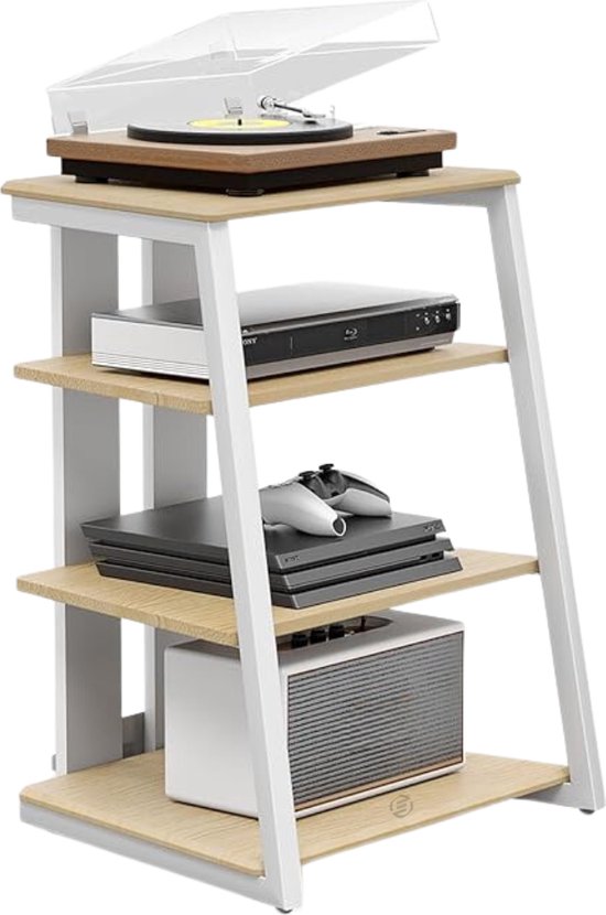 Equivera platenspeler meubel - lp kast - platenspeler kast - vinyl kast ...