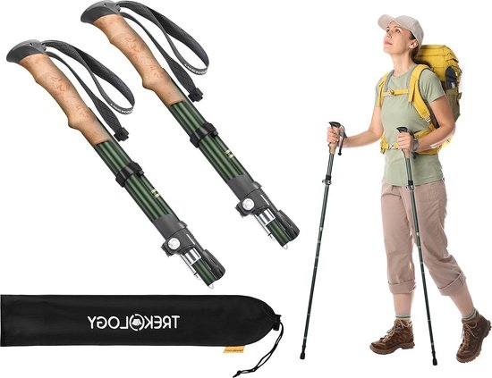 Bâtons de marche de trekking pour femmes - Bâtons de marche réglables ...