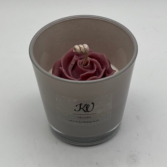 Kaars - Kaarsen - Container kaars - bruin - 250 | bol