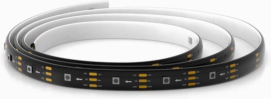 RGB LED Strip Individueel Aanspreekbaar - Flexibele Zwarte PCB ...