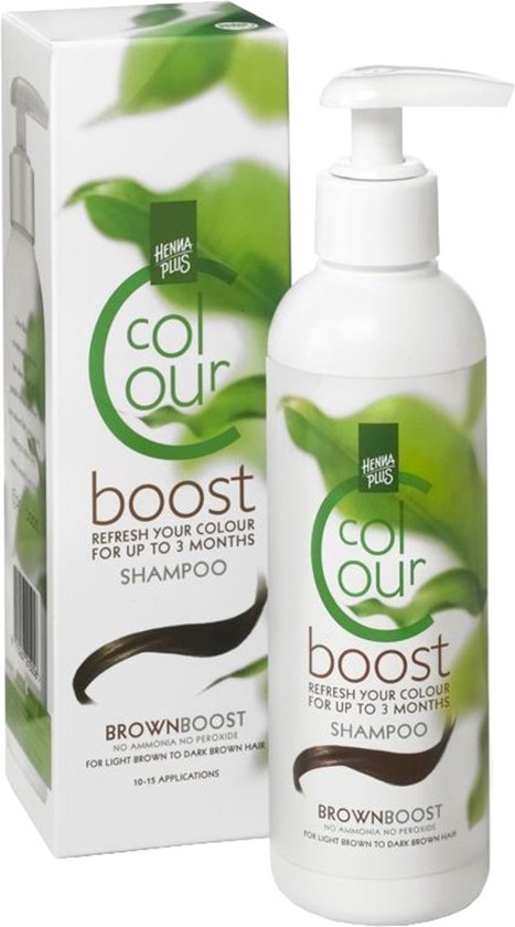 Hennaplus Colour Boost - Brown | bol