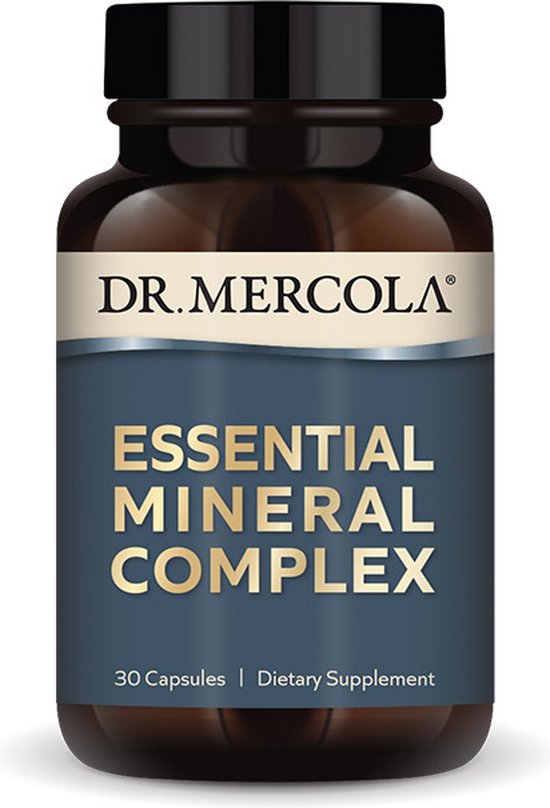 Dr. Mercola - Essential Mineral Complex - Mineralen Complex - 30 capsules | bol