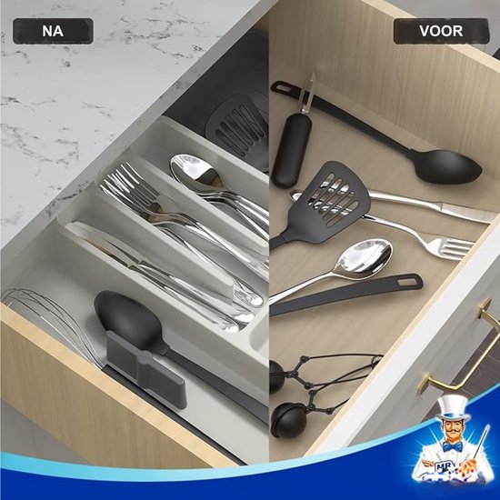 Bestekbak - Uitschuifbare Bestekbak - Bestekhouder - Besteklade ...