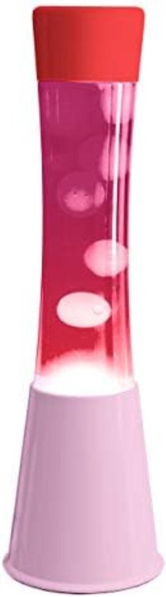 Lavalamp - Rood & Roze - 39 cm - Lava Lamp - Lavalampen | bol