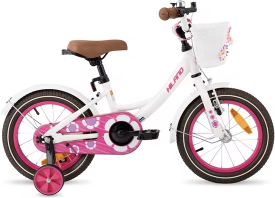 J&R Meisjesfiets 12 inch - Kinderfiets 12 inch - Fiets 12 inch - Met ...