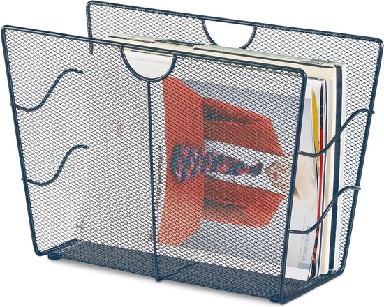 Moderne Krantenbak Staand Design - HxBxD: 27 x 395 x 17 cm - Antraciet ...