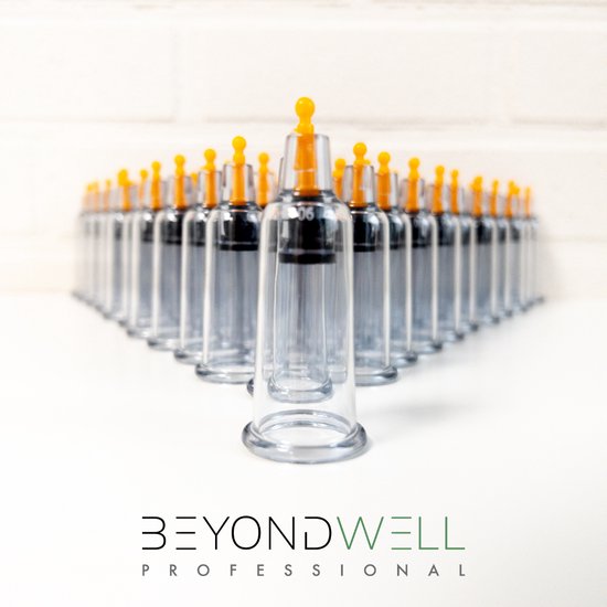 BeyondWell Hijama Cupping Cups 2.9 cm (100 stuks) - Premium Product | bol