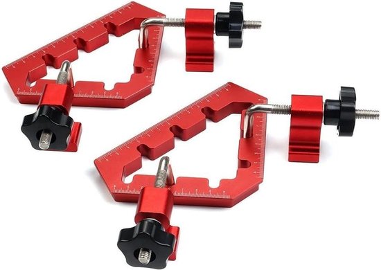 Hoekklemmen - 45/90 graden hoekklem van aluminiumlegering ...