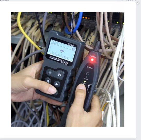 Kabeltester - Kabelzoeker - Met toongenerator - Circuittester | bol