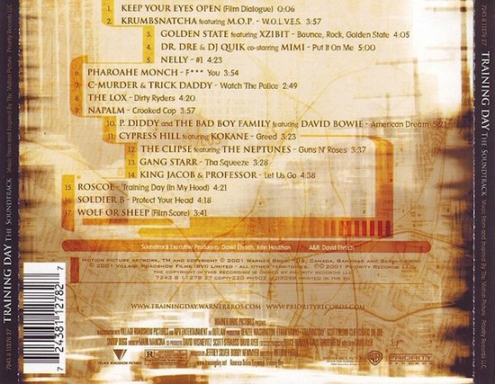 Training Day, Original Soundtrack | Muziek | bol