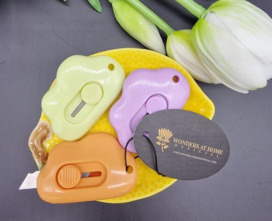 Mini Stanley Mesje - Kleine mesjes in wolk vorm - Voor sleutelhanger | bol