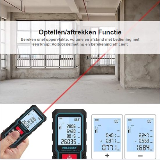 Laser Afstandsmeter - Laser Meter - Hoge Accuraatheid ...