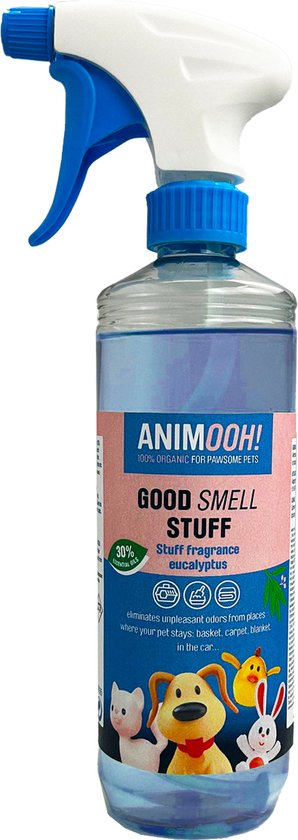 Animooh!, Good Smell Stuff Eucalyptus, 500ml, verwijdert geurtjes uit ...