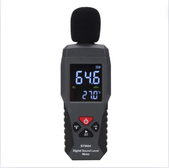 Decibelmeter - Geluidsmeter - Db Meter - Digitaal - Geluidssterkte ...