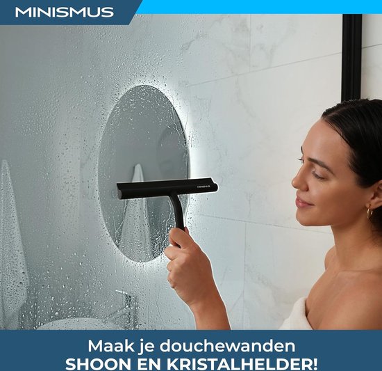 Douchewisser zonder boren - voor douche en badkamer - tegels spiegel ...