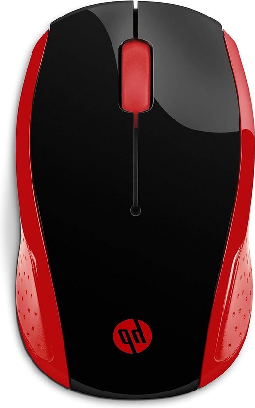 Wireless Mouse - Red Color with Wireless USB Connectivity | bol