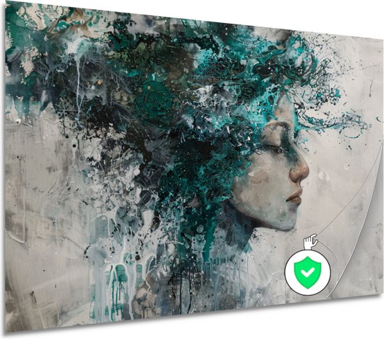 Abstract expressionisme poster - Moderne kunst poster - Poster ...