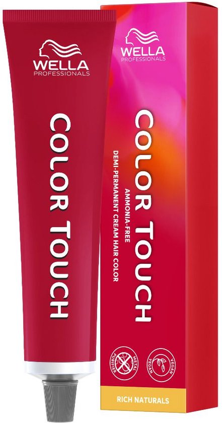 Wella Color Touch Rich Naturals 7/86 Medium Blonde Pearl Violet 60ml | bol