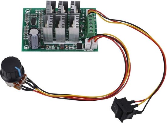 Brushless 3 Phase Motor Regulator - Motor Speed Controller Switchable ...