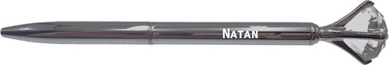 Pen Met Gravering - Diamant - Natan - Zilver | bol