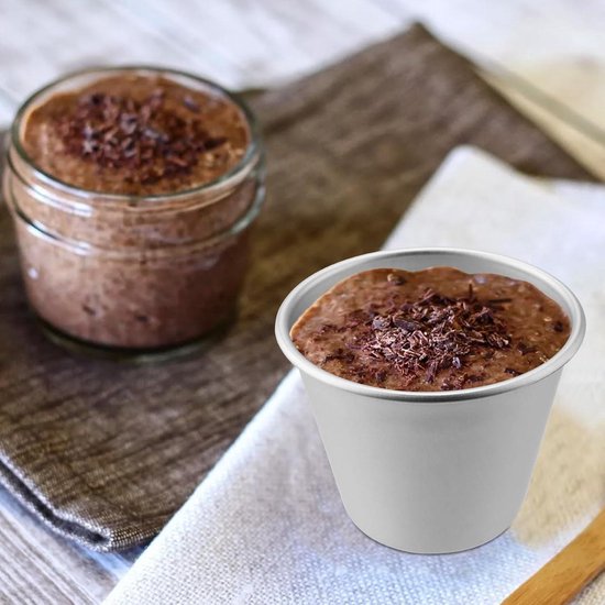 Puddingvorm - Aluminium Puddingvormen - Kleine Dariolvormen - Pudding ...