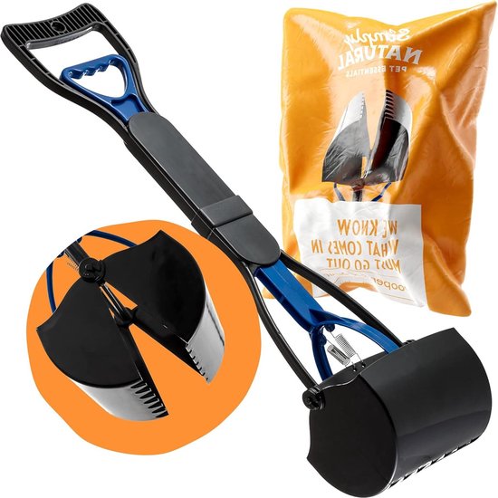 Poepschep 60 cm voor honden - groot schepje - gemakkelijk te gebruiken ...