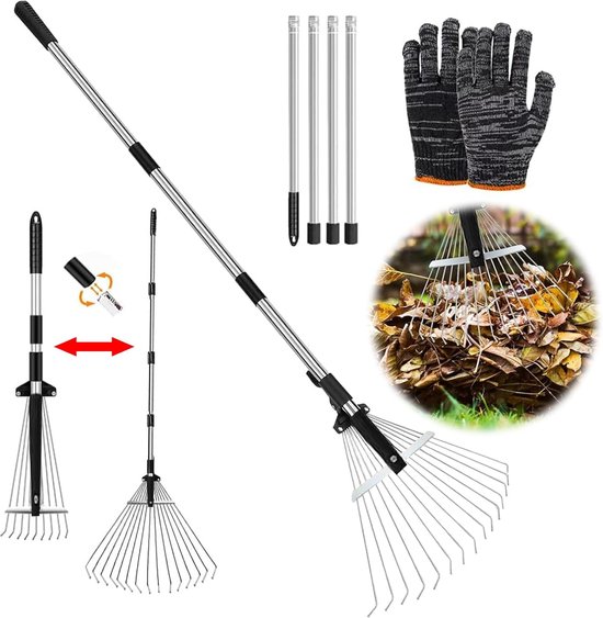 Gazonhark - Bladhark - Bladharken - Blad Hark - Hark - Tuinhark - Gazon Hark - Blad... | bol