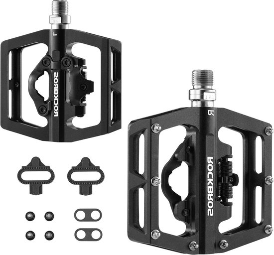 Pedalen Aluminium Antislip - SPD Pedalen/Platform Pedalen - 9/16" - MTB ...