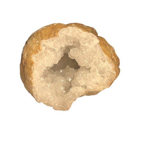 Grote bergkristal geode uit Marokko - 3 kg - individueel gefotografeerd ...