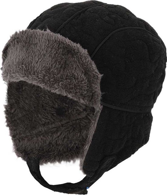 Sarlini - Pilotenmuts jongens - Russische muts - Zwart - 4 t/m 8 jaar | bol