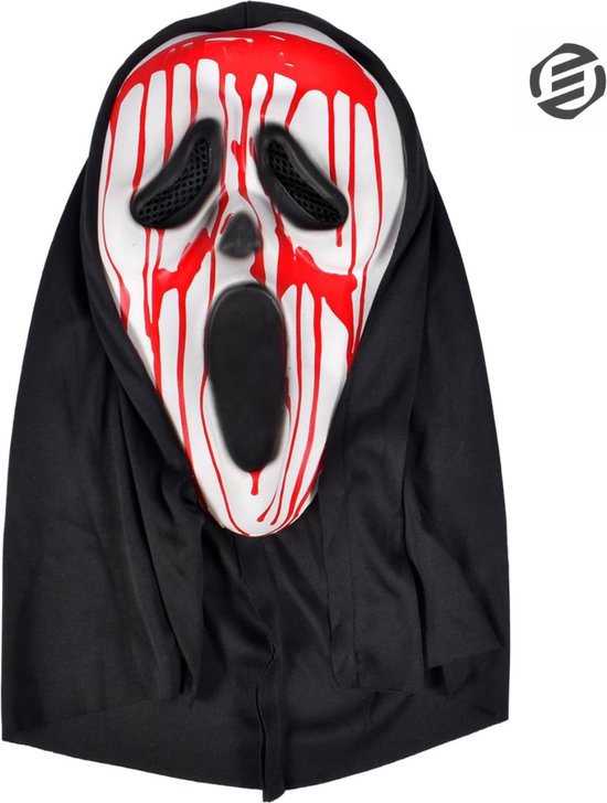 Equivera Ghostface Masker - Scream Masker - Halloween Masker ...