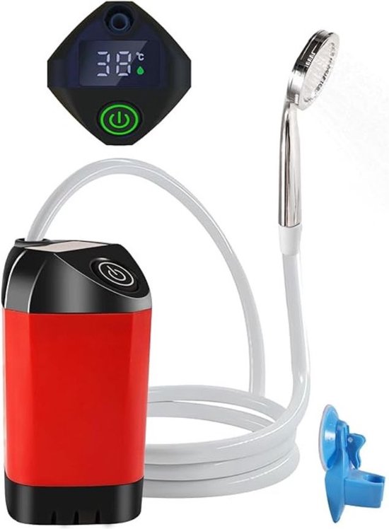 Camping Douche Kit Oplaadbaar - Elektrische Stranddouche - Buitendouche ...