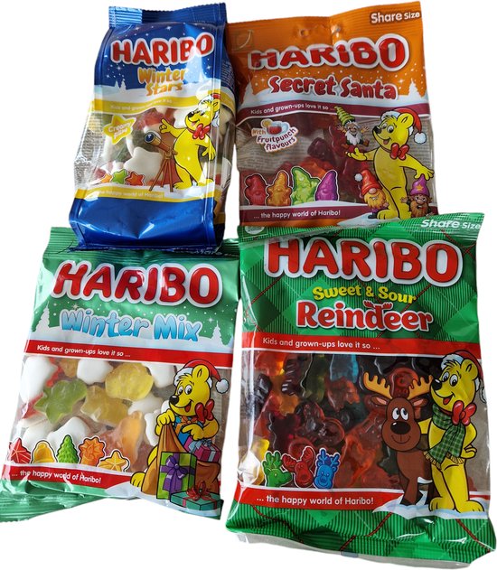 Kerstmis - snoepbox - Haribo kerst snoepjes | bol