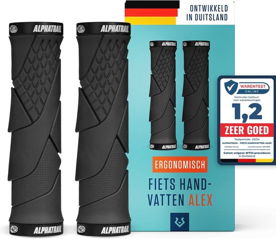 Fiets Handvatten met Hoge Demping en Anti-slip Rubber - Ergonomische ...