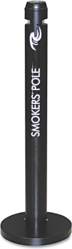 RUBBERMAID® Rookpaal - Asbak Staand - Asbak Staand Zwart - Rookpaal ...