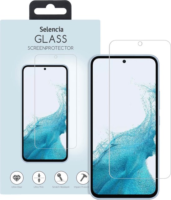 Selencia Screen protector - Geschikt voor Samsung Galaxy A54 (5G) / S23 FE - Gehard... | bol