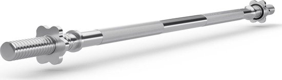 Zipro® Halterstang 120cm ⌀28mm - Schroefsluiting Star Lock - Barbell ...