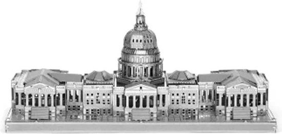 Capitool Amerika 3D Metalen Miniatuur Bouwpakket - Schaalmodel Puzzel | bol